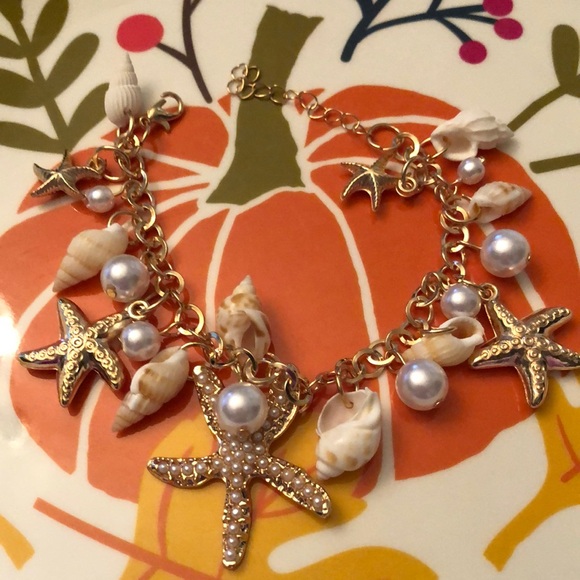 Boutique | Jewelry | Boutique Shell Bracelet Nwot | Poshmark
